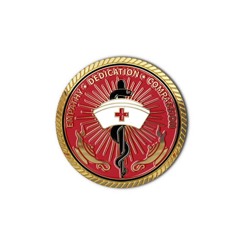 Nurse Challenge Coin - PinsFun