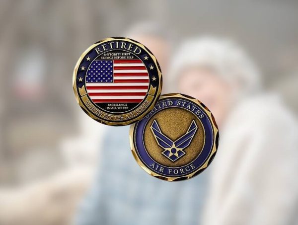 Retirement Challenge Coins - PinsFun