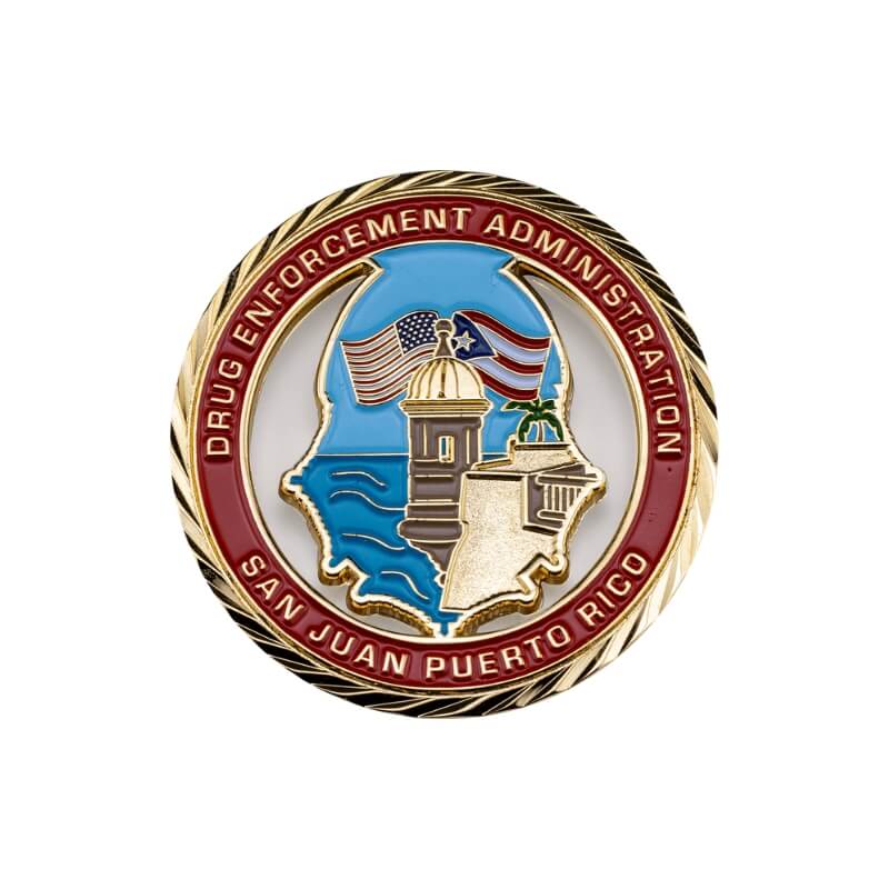 Dea Challenge Coin - PinsFun