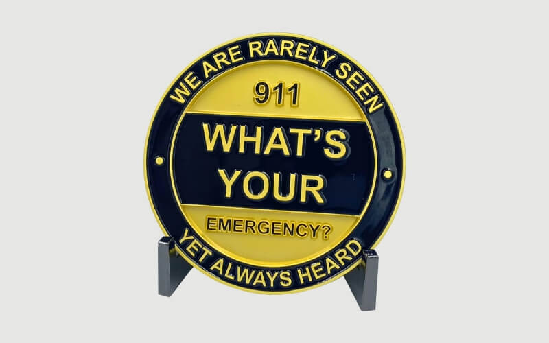 Dispatcher Challenge Coin - PinsFun