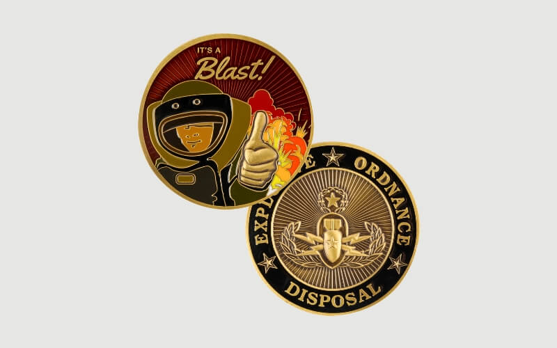 EOD စိန်ခေါ်မှုဒင်္ဂါးပြား - PinsFun