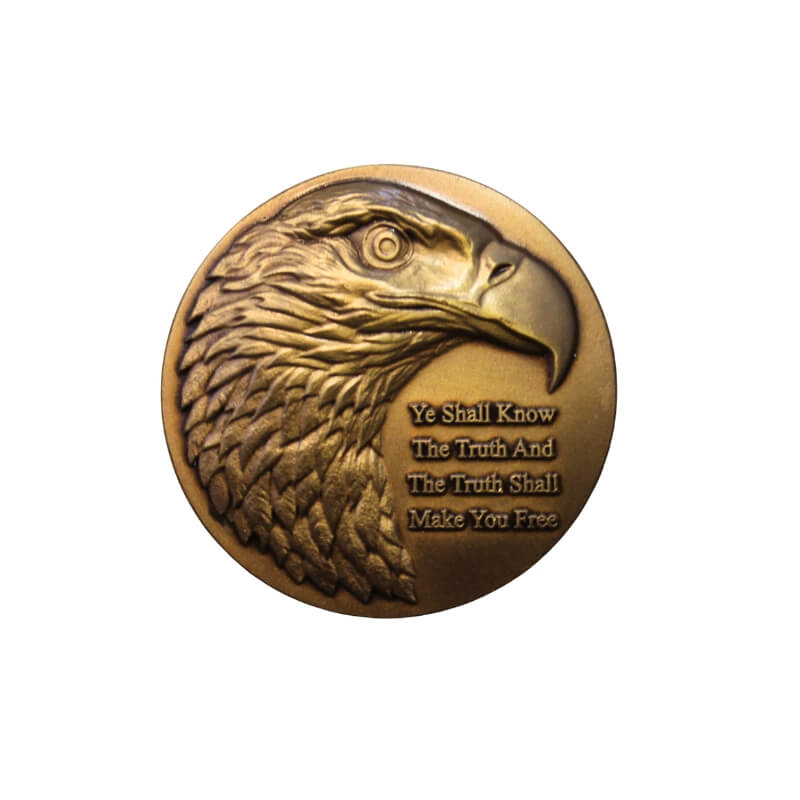 Eagle Challenge Coins - PinsFun