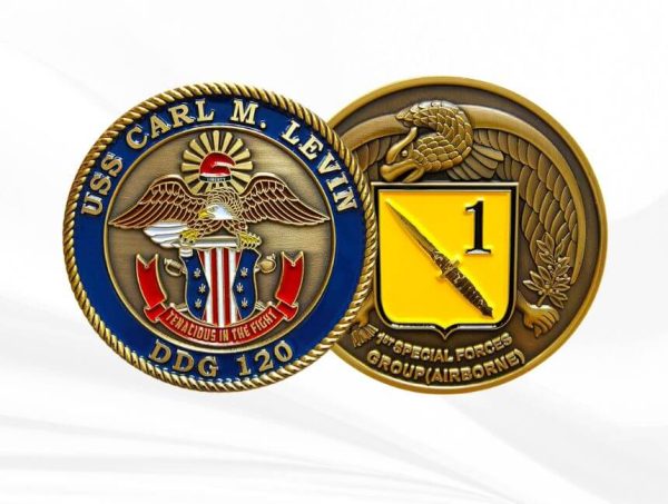 First Salute Challenge Coin - PinsFun