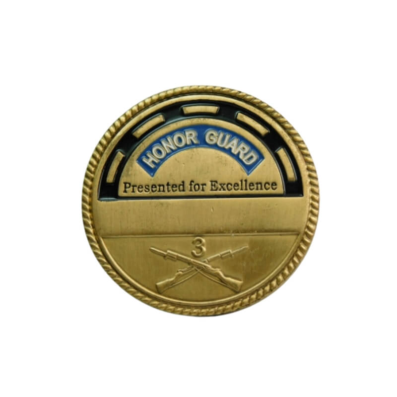 Honor Guard Challenge Coins - PinsFun