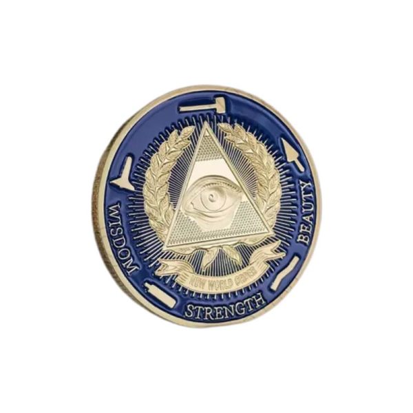 Masonic Challenge Coins - PinsFun