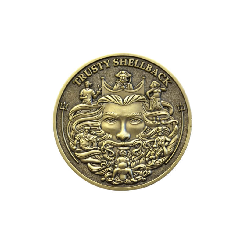 سکه های چالشی Shellback - PinsFun