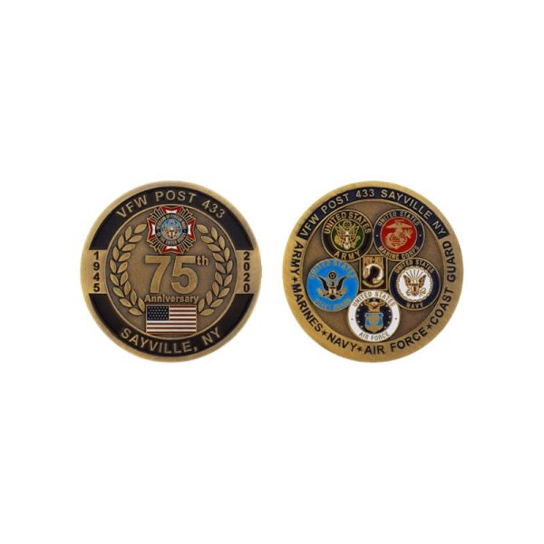 VFW Challenge Coins - PinsFun